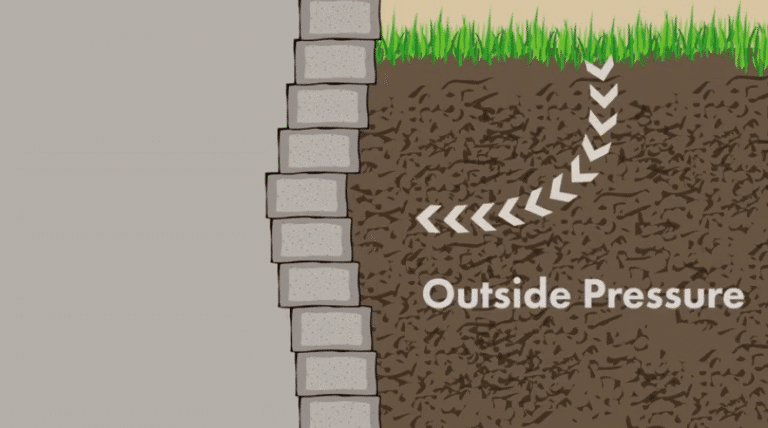 My basement walls are bowing inward. What should I do? | SouthernDry